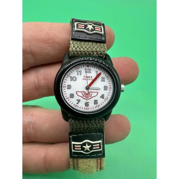 Timex | Accessories | Timex Indiglo Unisex Kids Time Teachers Air Force ...